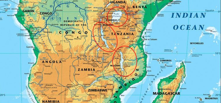 Carte Grands Lacs Africains Aquario Club De Montereau